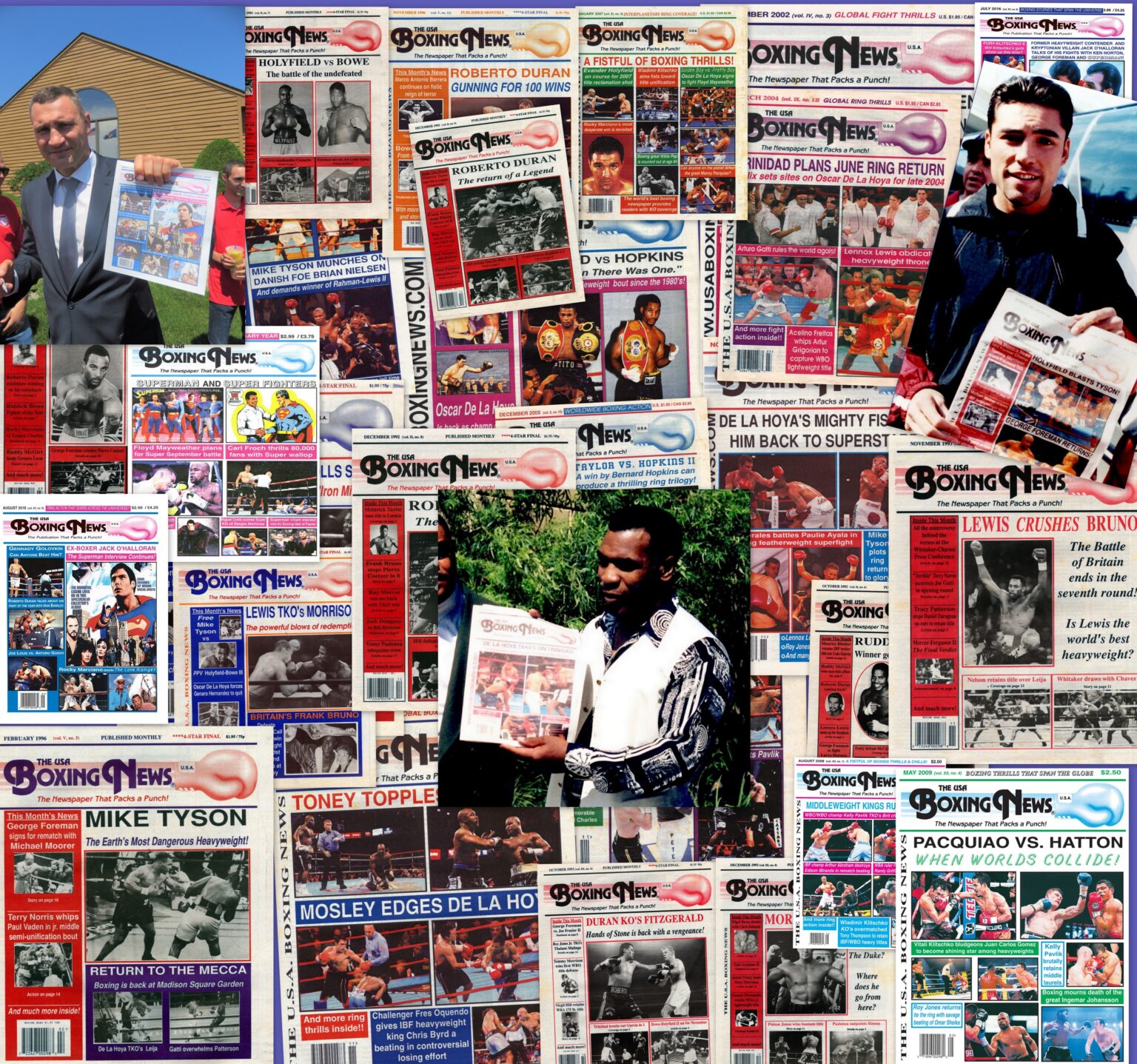 THE USA BOXING NEWS – THE PUBLICATION THAT PACKS A PUNCH!