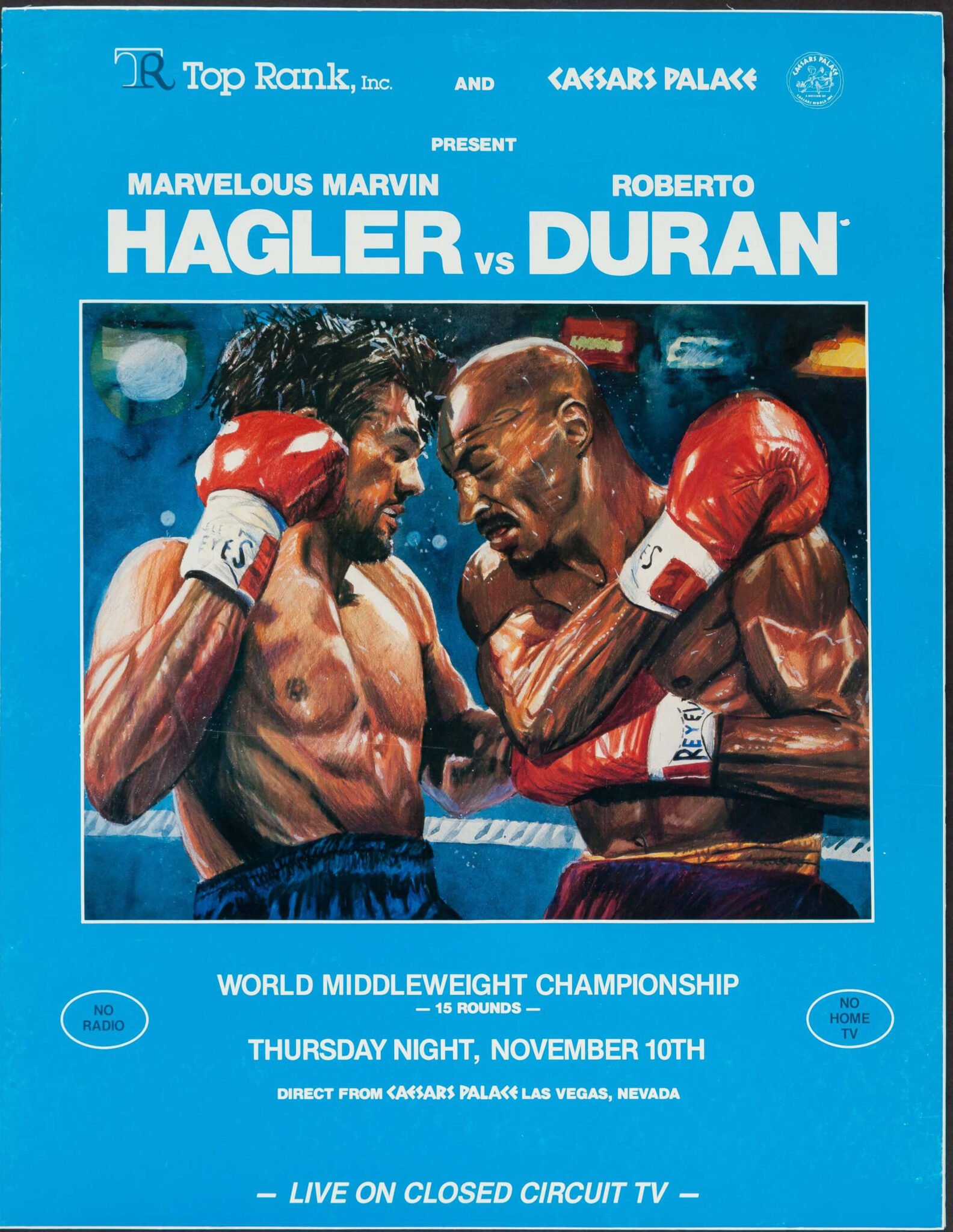 Famous Fight Programs, Tickets and Fight Posters – THE USA BOXING NEWS